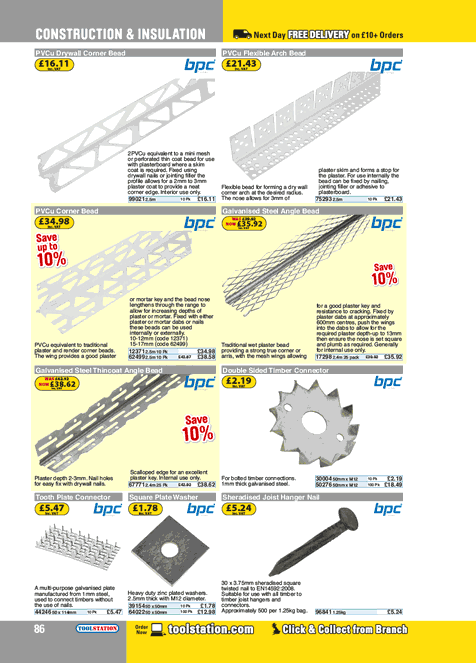 Sheradised Joist Hanger Nail 1.25kg
