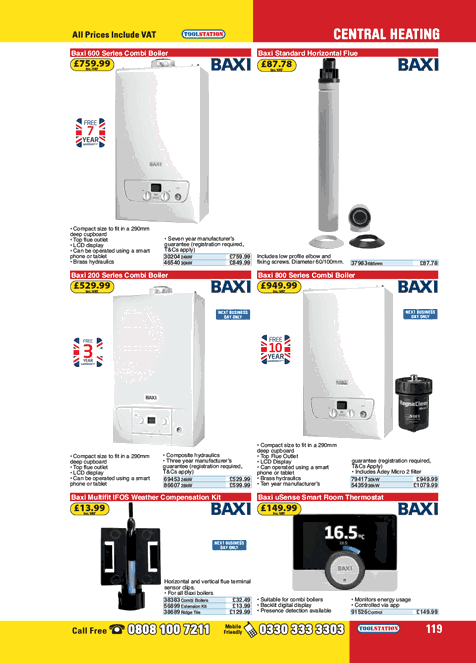 Baxi uSense Smart Room Thermostat Control