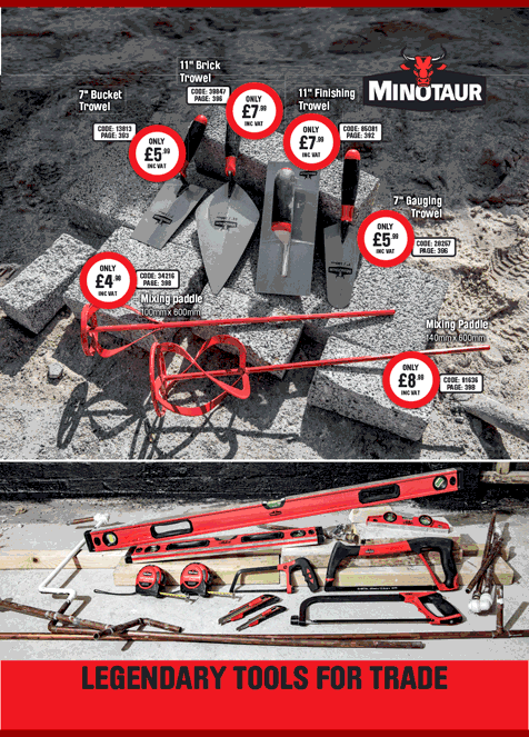 Minotaur Brick Trowel 11" London