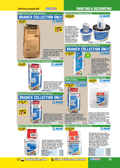 Mapei Shower Waterproofing Kit