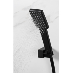 Bristan Cobalt Taps Black Bath Shower Mixer | Toolstation