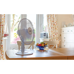 Draper Desk Fan 16"/400mm 45W 230V | Toolstation