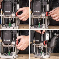 Trend T14EK 2300W 1/2" Variable Speed Router 240V | Toolstation