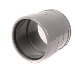 Coupling 110mm Single Socket Grey | Toolstation