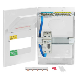 Axiom Metal Consumer Unit + 63A Type A RCD 4 Way | Toolstation