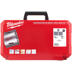 Milwaukee Contractor Holesaw Set 14 pc | Toolstation