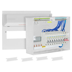 Axiom 100A 12 Way Consumer Unit + 8 x A Type RCBO 12 Way | Toolstation