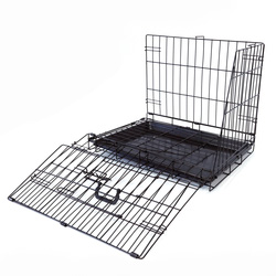 Streetwize Delux Slanted Dog Crate Small 24" | Toolstation