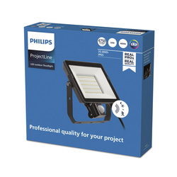 Philips Projectline Floodlight 50W 4000K Sensor | Toolstation