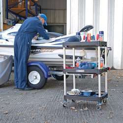 Draper Workshop Trolley 3 Tier | Toolstation