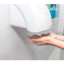 Automatic Hand Dryer White 2000W | Toolstation