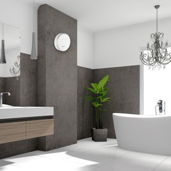 2kW Digital Downflow Heater 300 x 130mm | Toolstation