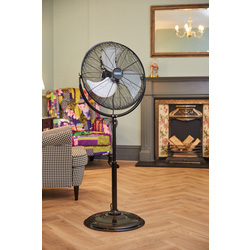 Draper Pedestal Fan 18"/450mm 120W 230V | Toolstation