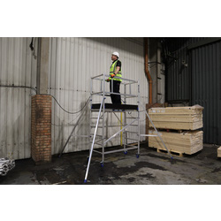 Werner Pro Plus Tower Platform Height 1.65m 1500 x 600 x 2660 | Toolstation