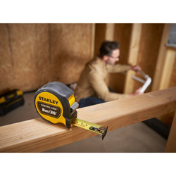 Stanley Control Lock Tape Measure 8m/26' | Toolstation