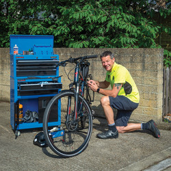 Draper Combined Roller Cabinet and Tool Chest Blue | Toolstation