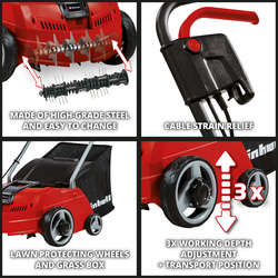 Einhell Electric Scarifier-Lawn Aerator 230V | Toolstation