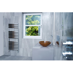 Towelrads Dorney Towel Radiator Chrome 1200 x 500mm | Toolstation