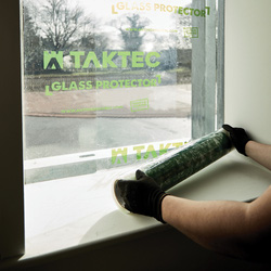 Taktec GP600 Glass Protection Film 100m x 600mm | Toolstation