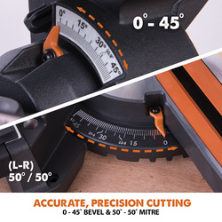 Evolution R210SMS+ 210mm Multi-Material Sliding Mitre Saw 230V ...