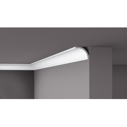 Polystyrene Coving 66mm x 78mm x 2m | Toolstation