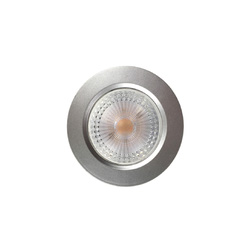 Integral LED Bezel for Compact Eco Downlights Matt Silver | Toolstation