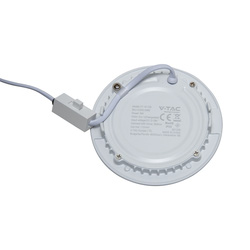 V-TAC LED Mini Round Panel CCT 3in1 Switchable 6W White 490lm | Toolstation