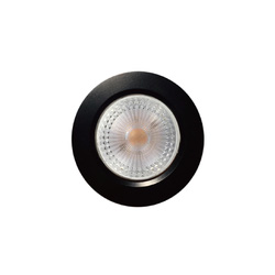 Integral LED Bezel for Compact Eco Downlights Matt Black | Toolstation