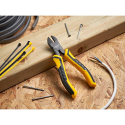 Stanley Control Grip Diagonal Plier Cutters 180mm | Toolstation