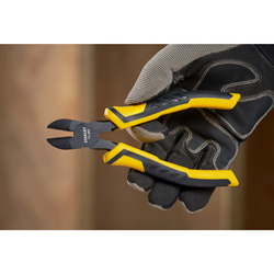 Stanley Control Grip Diagonal Plier Cutters 180mm | Toolstation