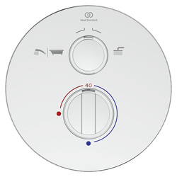 Ideal Standard Easybox Thermostatic Concealed Dual Outlet Shower Valve ...