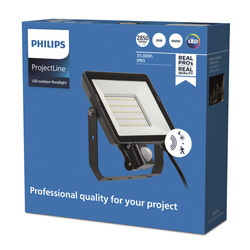 Philips Projectline Floodlight 30W 4000K Sensor | Toolstation