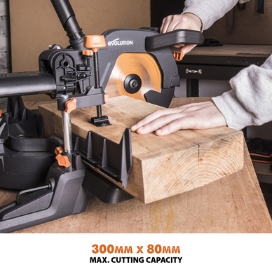 Evolution r255 255mm mitre saw accessory pack 4 pieces store