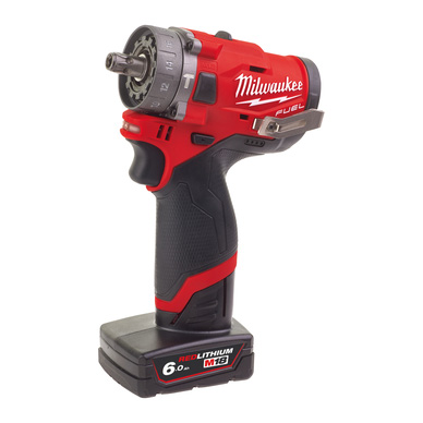Milwaukee M12 FUEL Drill 6in1 Kit 2 x 6.0Ah Toolstation