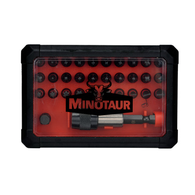 Minotaur Impact Driver Bit Set Toolstation
