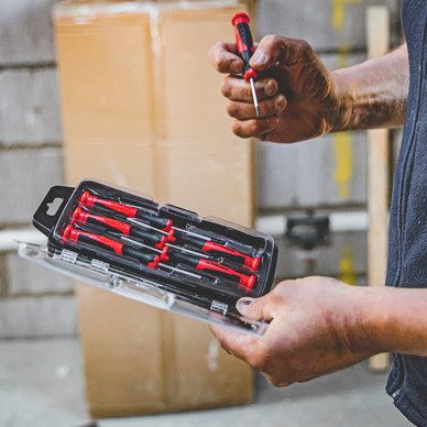 Precision screwdriver set toolstation store