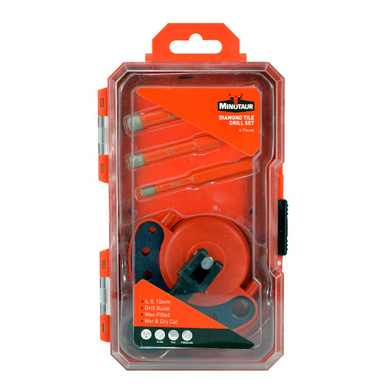 Minotaur Diamond Tile Drill Bit Toolstation