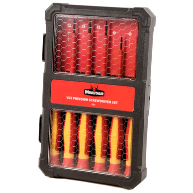 Minotaur VDE Precision Screwdriver Set Toolstation