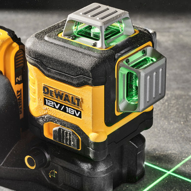 DeWalt 360 18V Multi Line Green Laser 1 x 2.0Ah Toolstation