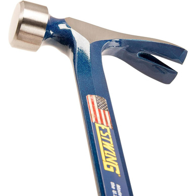 Estwing Big Blue Straight Claw Framing Hammer 25oz Toolstation