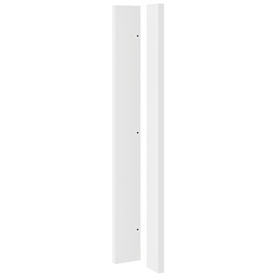 Kitchen Kit Value Slab Matt White Corner Post 720mm | Toolstation