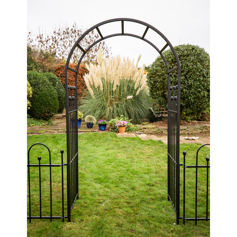 Apollo Easy Fit Modular Curved Arch H220cm x W124cm x D61cm | Toolstation