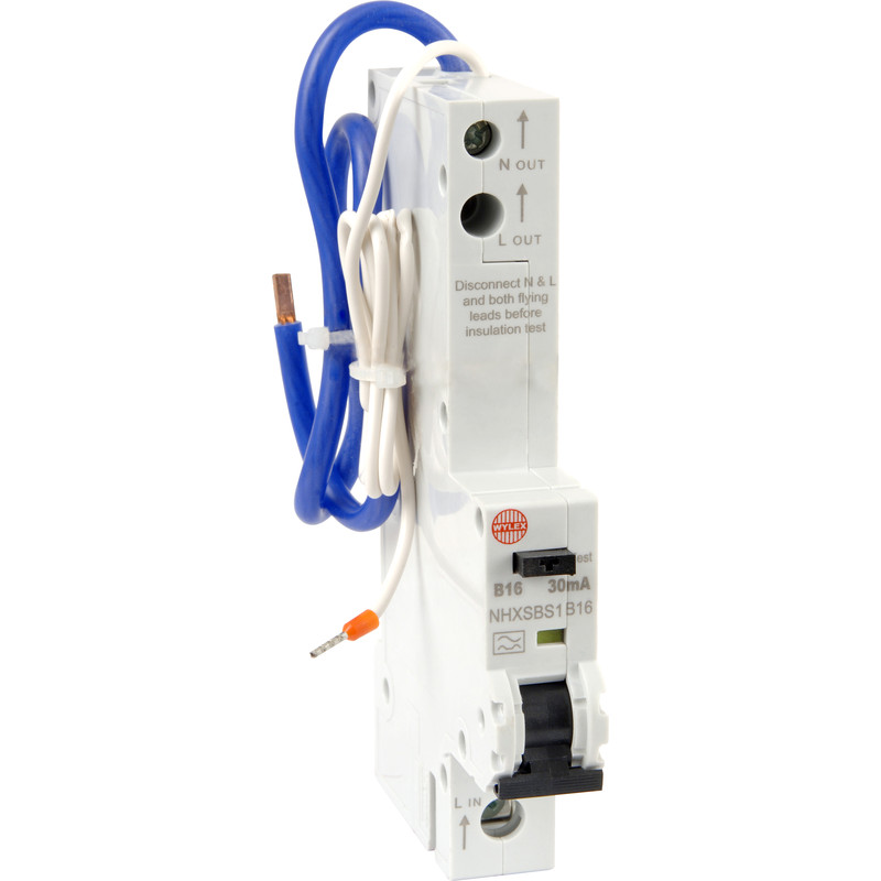 Wylex RCBO 16A 30mA Type B Toolstation
