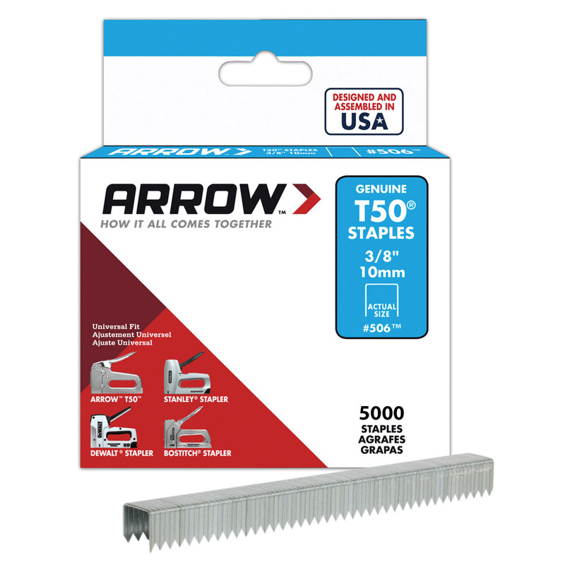 Arrow T50 Series Staples 10mm Toolstation Arrow T50 Series Staples 10mm Toolstation