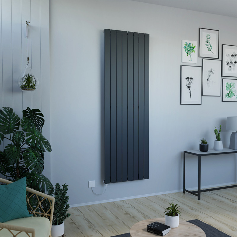 Ximax Oxford Electric Designer Radiator 1800 x 595mm 4092 BTU 1200W ...