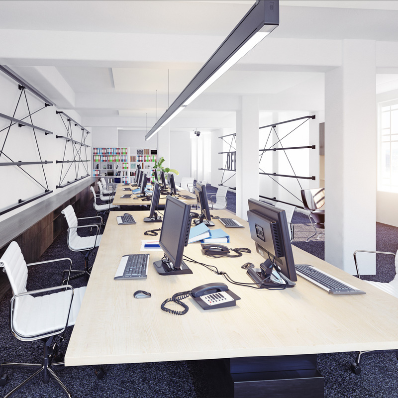 V-TAC IP20 LED Linear Hanging Light with Samsung Chip CCT adjustable ...