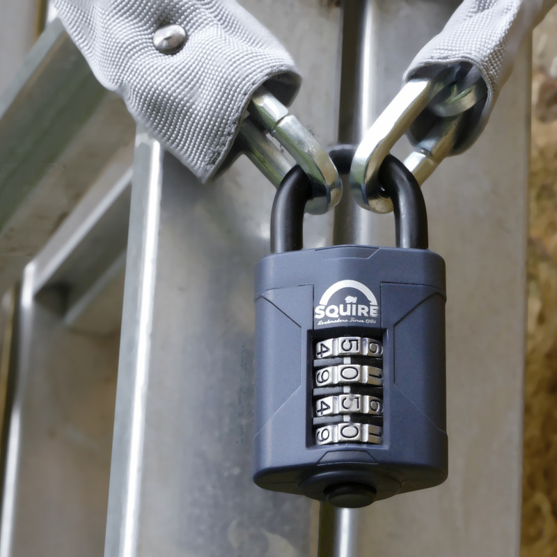 Squire Combination Weatherproof Padlock 50 x 8 x 26mm | Toolstation