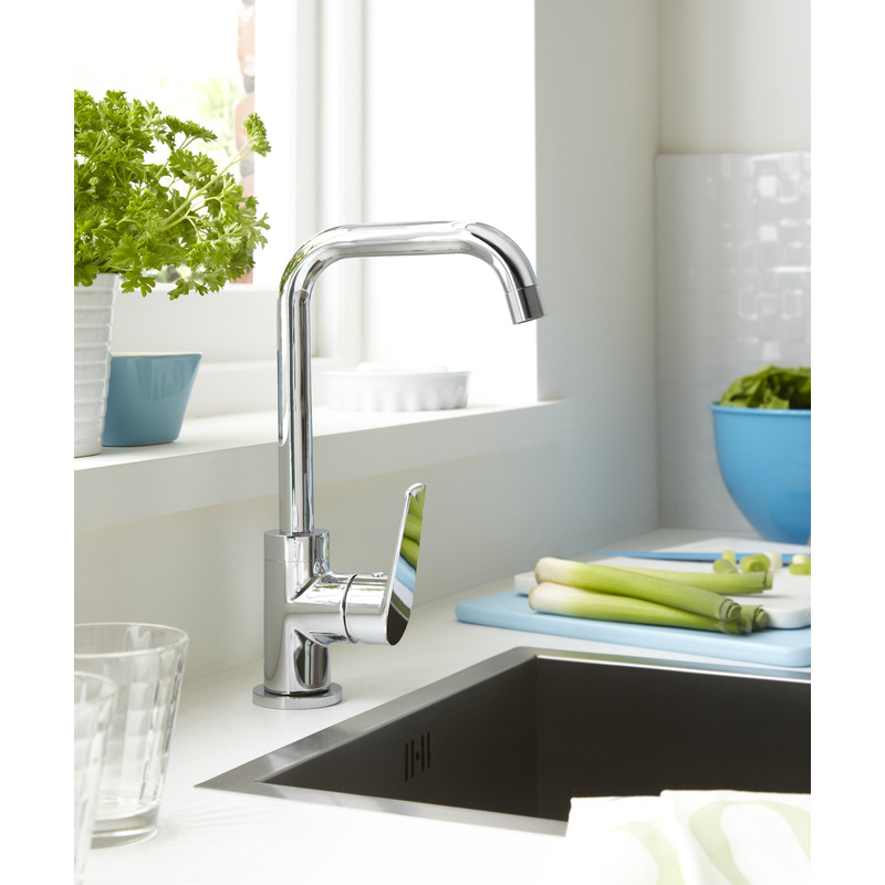 Bristan Blueberry Mono Mixer Kitchen Tap Chrome | Toolstation