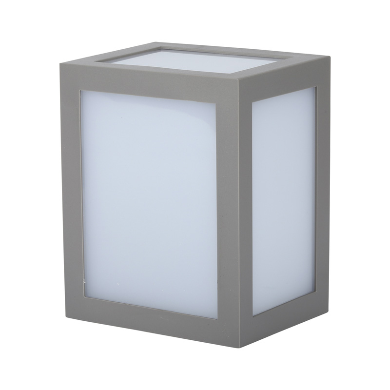 V-TAC 12W LED IP65 Wall Light Grey 1350lm 4000K | Toolstation