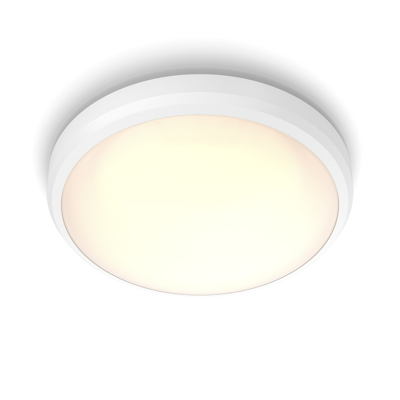 Philips Balance CL257 LED Round IP44 Ceiling Light White 6W 600lm Warm ...
